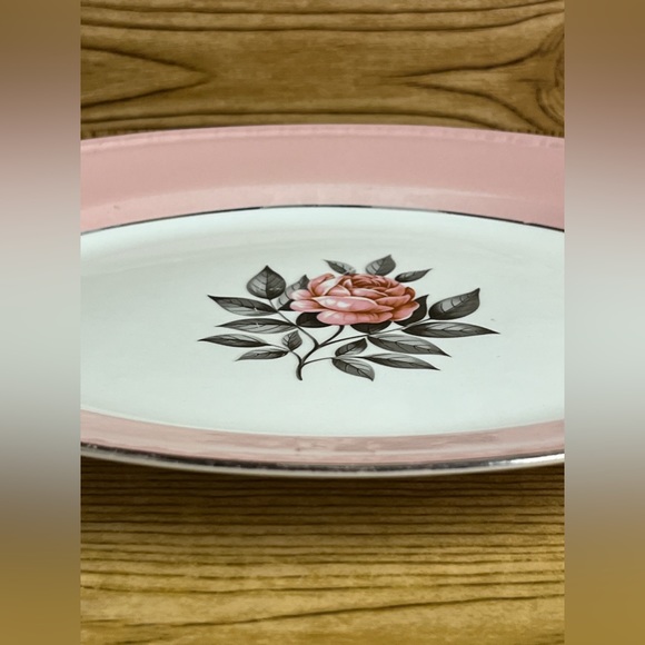 CUNNINGHAM & PICKETT | Dining | Vintage Norway Rose Serving Platter ...